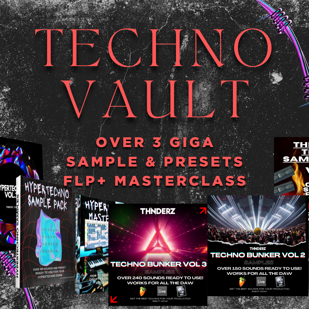 THE HYPERTECHNO-TECHNO-HARD TECHNO - BUNDLE PACK! + FREE 3 SAMPLE PACK – THNDERZ